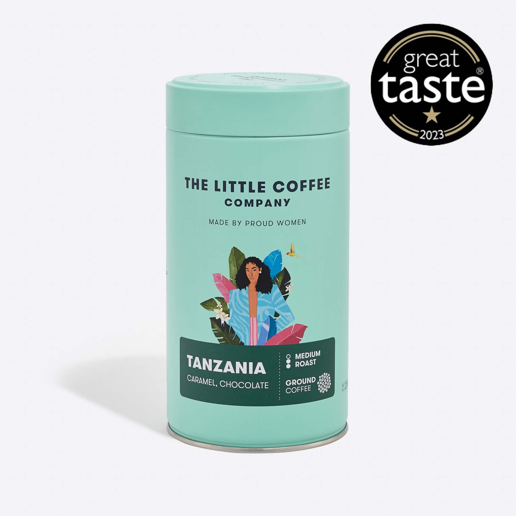 Tanzania Coffee Tin (250g) - notes of chocolate and caramel – Little ...